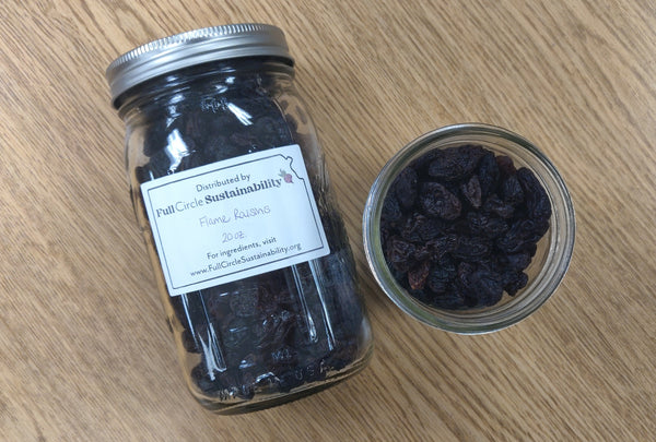 Raisins- Flame – Full Circle Sustainability